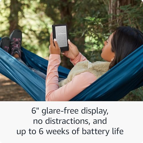 New Amazon Kindle (16 GB) - Lightest and most compact Kindle, with glare-free display, faster page turns, adjustable front light, and long battery life - Matcha + 3 Months Free Kindle Unlimited (with auto-renewal)