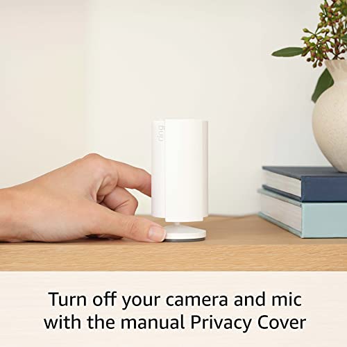 Ring Indoor Cam (newest model) β Home or business security in 1080p HD video, Starlight