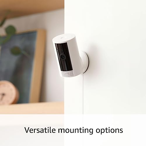 Ring Indoor Cam (newest model) β Home or business security in 1080p HD video, Charcoal