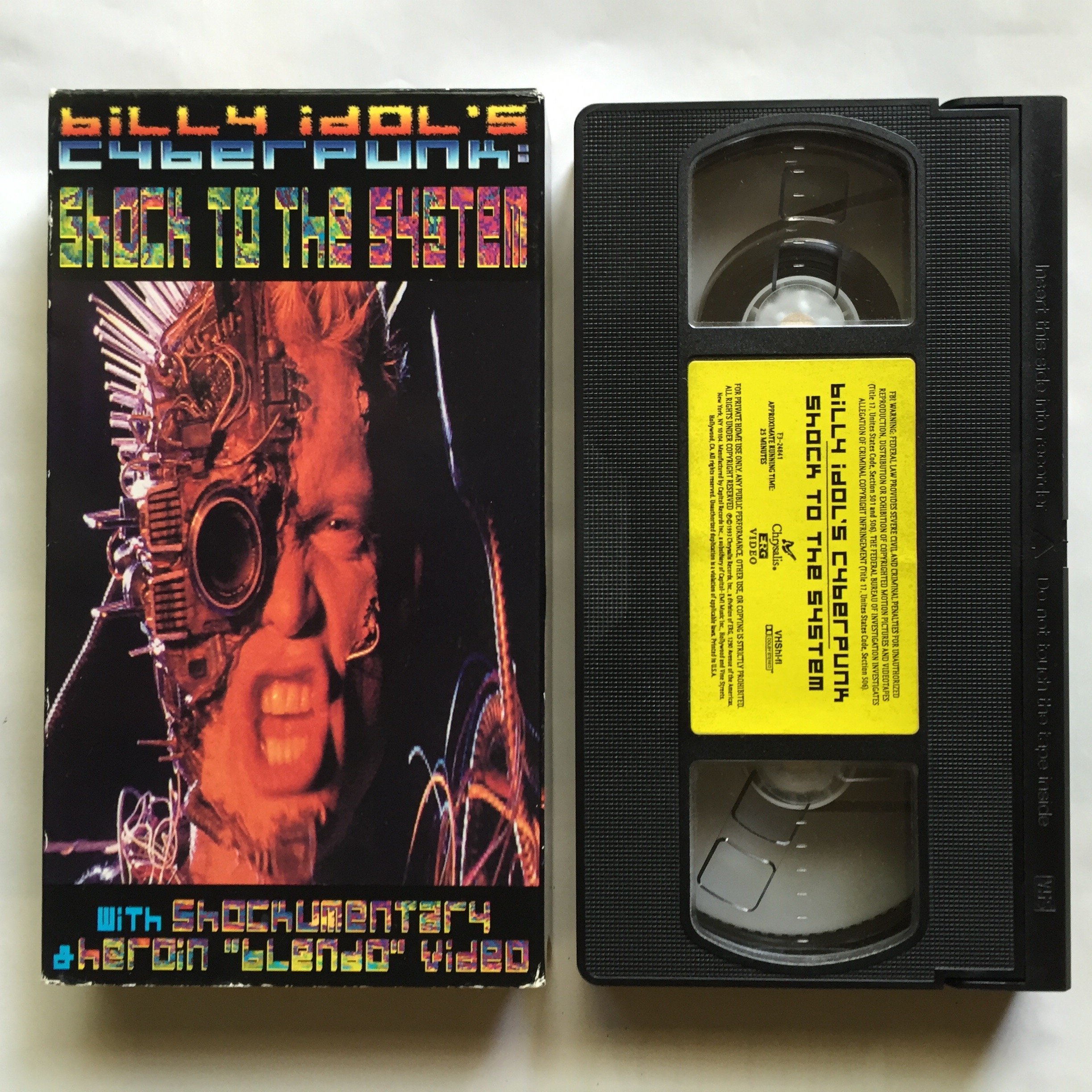 Billy Idol's Cyberpunk - Shock to the System [VHS]
