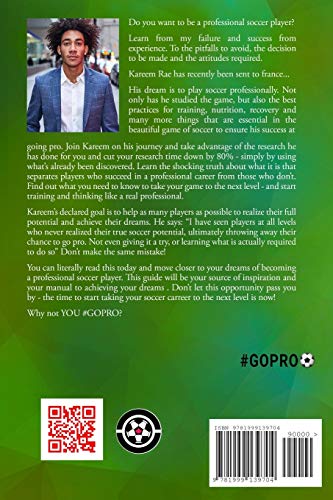 "I WANT TO BECOME A PROFESSIONAL SOCCER PLAYER": The Ultimate guide for a soccer player to go pro