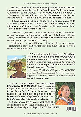 Nā tātou terā: Nos expressions tahitiennes d'hier à aujourd'hui (French Edition)
