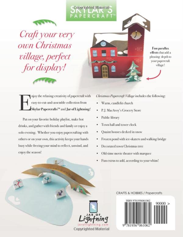 Christmas Papercraft Village: Craft your very own Christmas village, perfect for display! (Skylar's Papercraft)