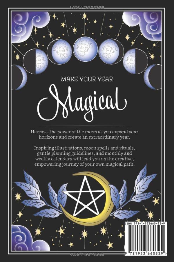 Coloring Book of Shadows: Planner for a Magical 2023