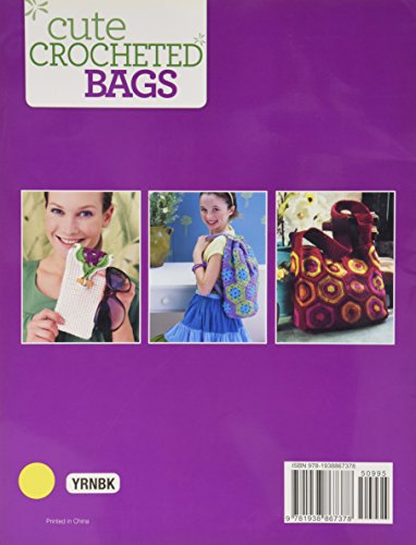 Cute Crocheted Bags-Whether you Need a New Tote, Market or Beach Bag, this Booklet has some Great Ideas that are Fast and Easy to Make