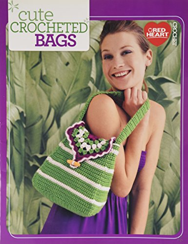 Cute Crocheted Bags-Whether you Need a New Tote, Market or Beach Bag, this Booklet has some Great Ideas that are Fast and Easy to Make