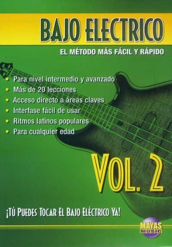 Bajo Eléctrico, Vol 2: ¡tú Puedes Tocar El Bajo Ya! (Spanish Language Edition), DVD