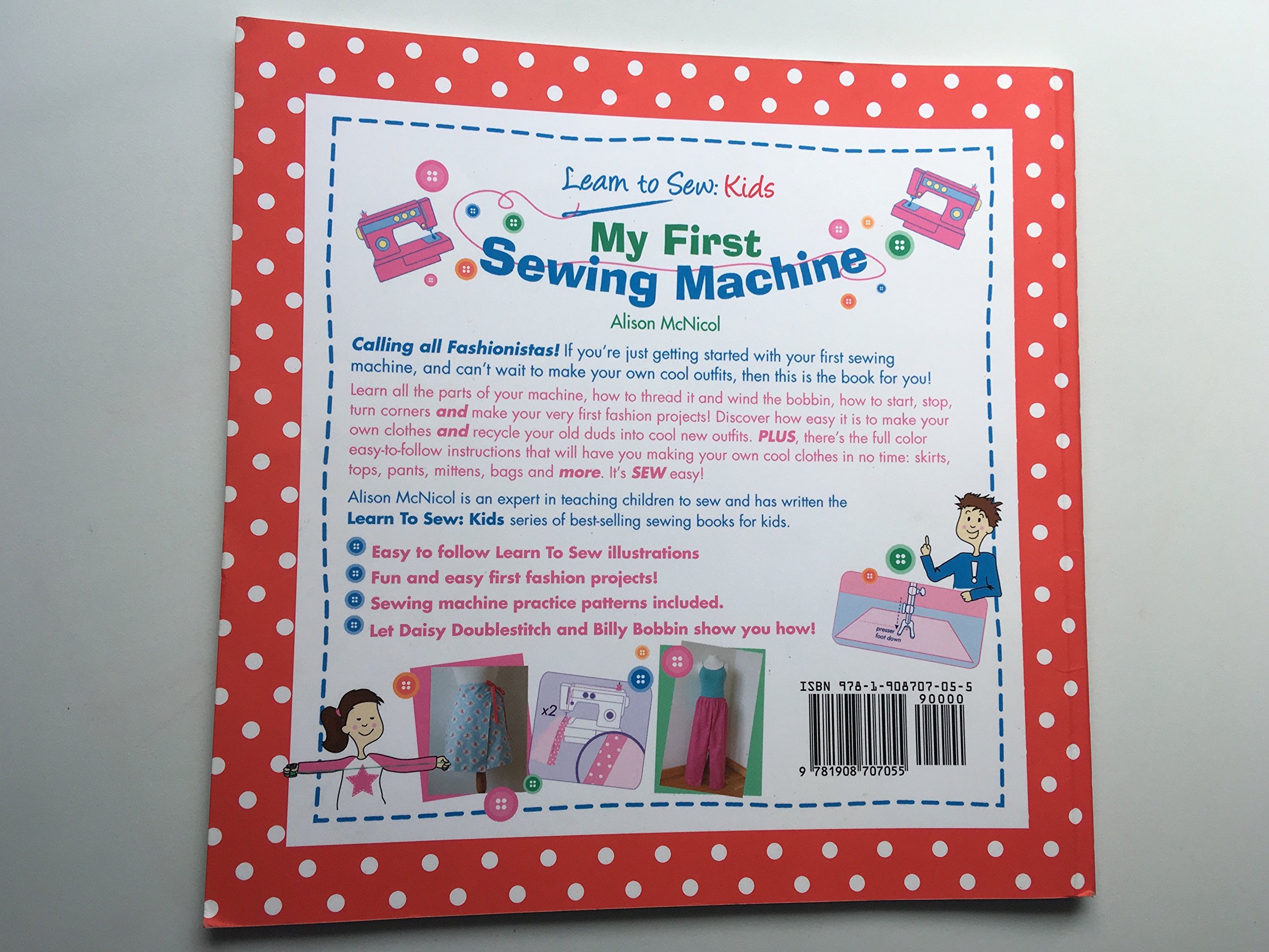 My First Sewing Machine: FASHION SCHOOL: Learn To Sew: Kids