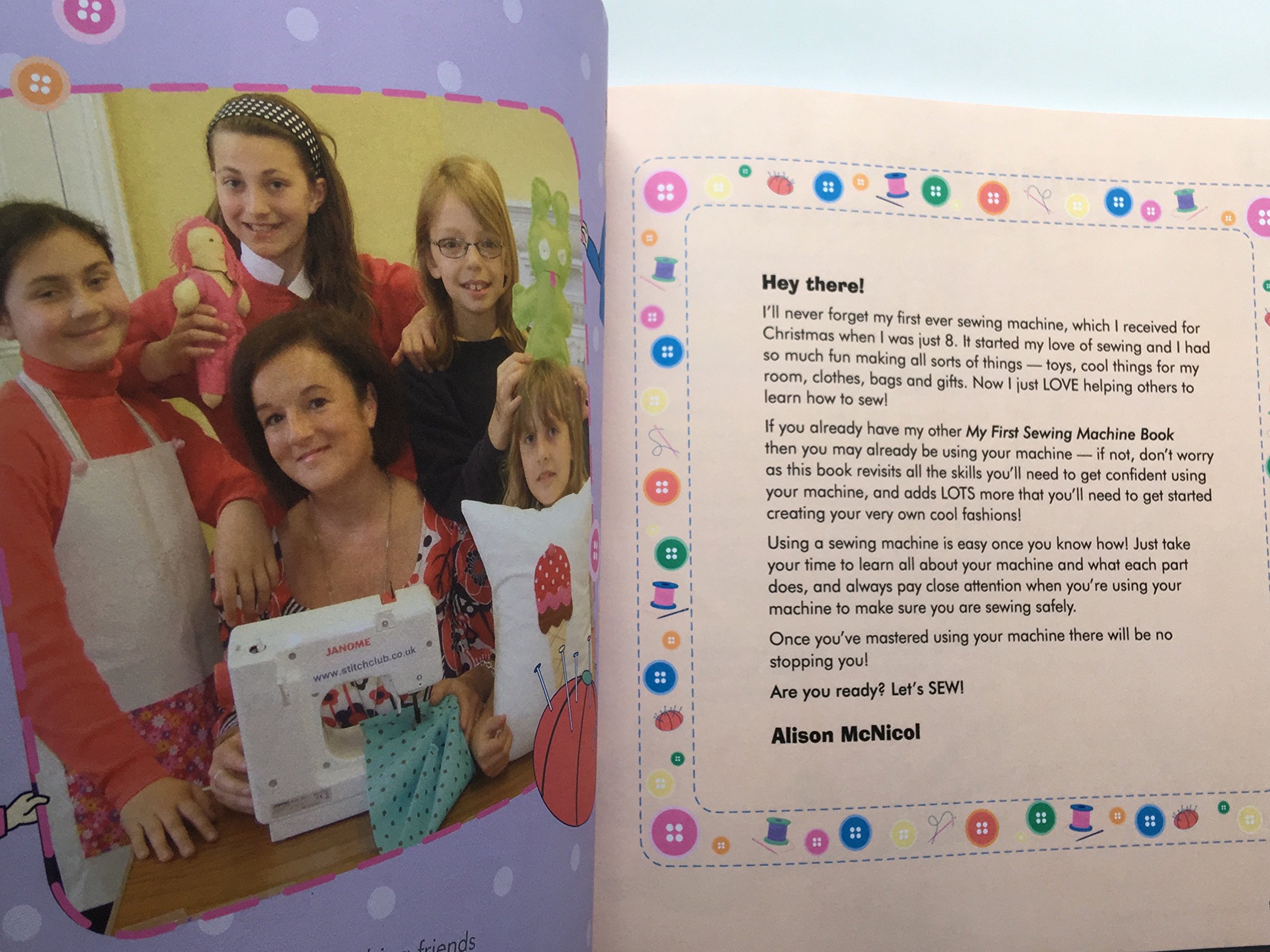 My First Sewing Machine: FASHION SCHOOL: Learn To Sew: Kids
