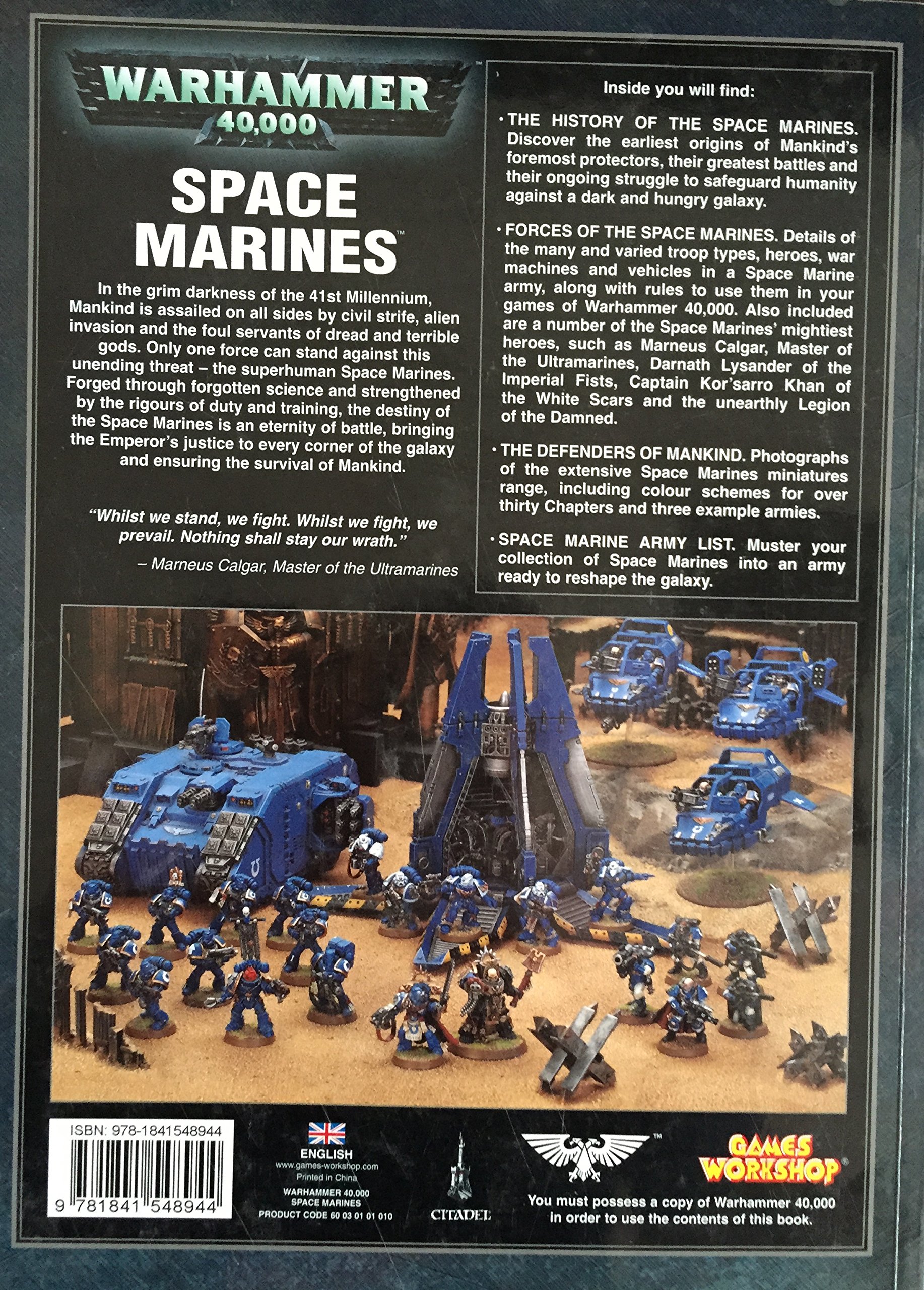 Warhammer 40,000: Space Marines