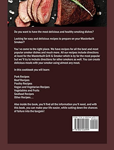 The Basic Masterbuilt Grill & Smoker Cookbook: Foolproof, Quick & Easy Recipes that You'll Love to Cook and Eat