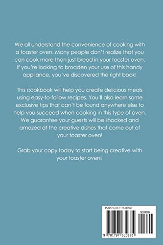 Toaster Oven Cookbook: Recipe Book for the Avid Toaster Oven User
