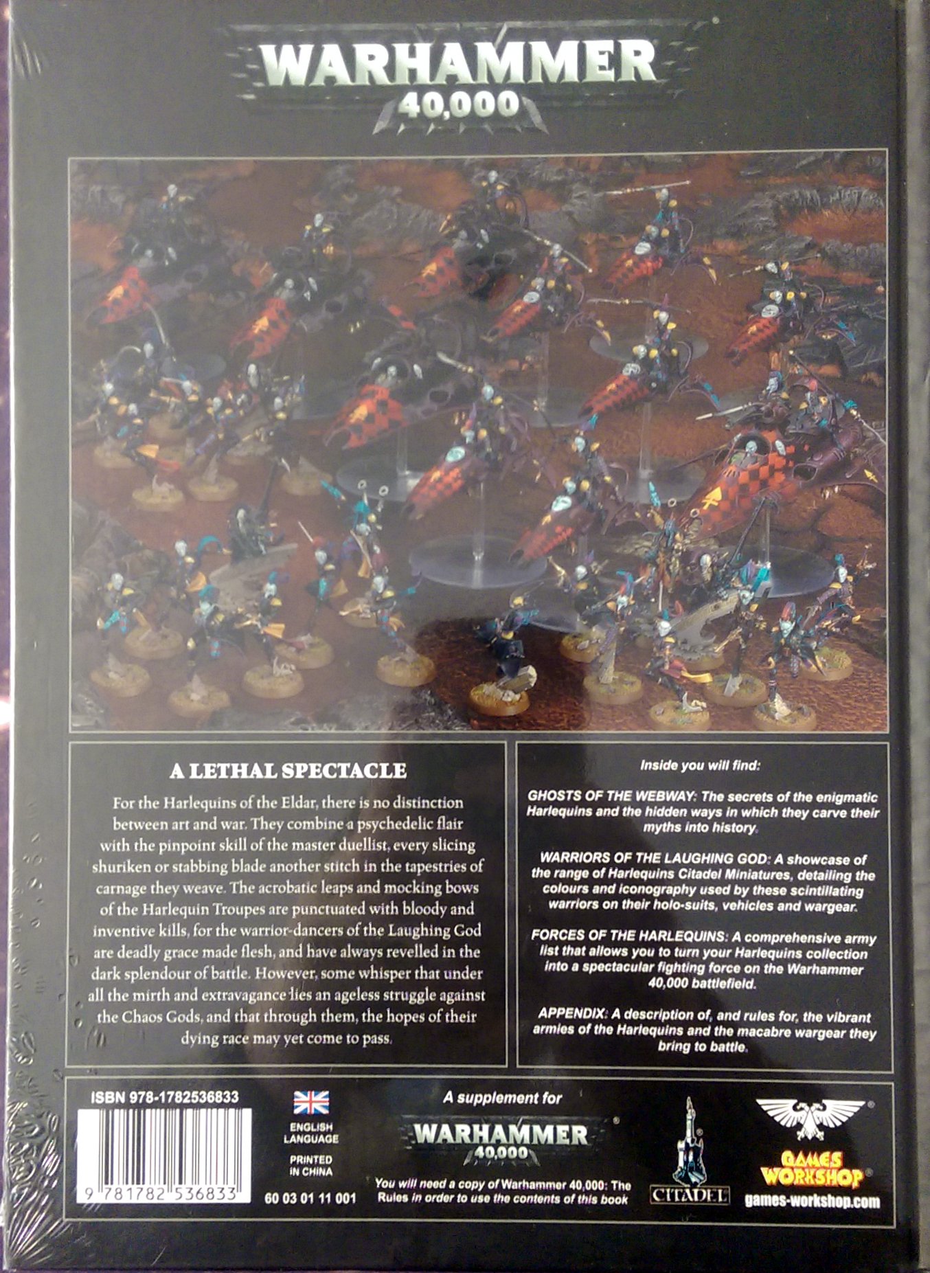 Codex: Harlequins HC Warhammer 40k