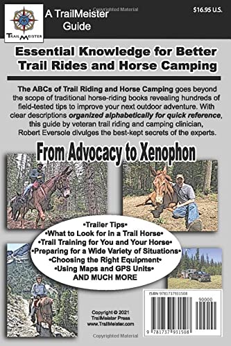 The ABCs of Trail Riding and Horse Camping: Essential Knowledge for Trail and Camp