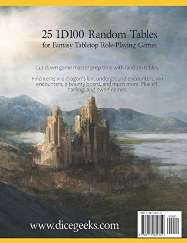 The Book of Random Tables 4: Fantasy Role-Playing Game Aids for Game Masters (The Books of Random Tables)