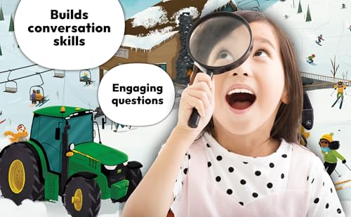 John Deere Kids Farm & Find - I Spy With My Little Eye Kids Search, Find, and Seek Activity Book, Ages 4-8
