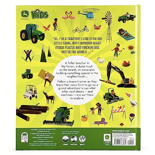 John Deere Kids Farm & Find - I Spy With My Little Eye Kids Search, Find, and Seek Activity Book, Ages 4-8