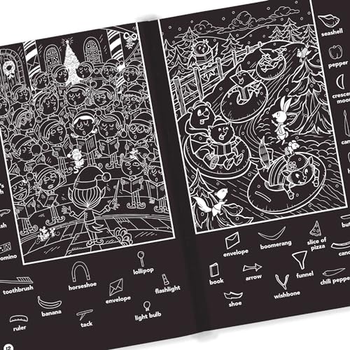 Christmas Hidden Pictures Puzzles to Highlight: Activity Book with Winter Puzzles, Over 300 Hidden Objects and Bright Highlighte r Fun (Highlights Hidden Pictures Puzzles to Highlight Activity Books)