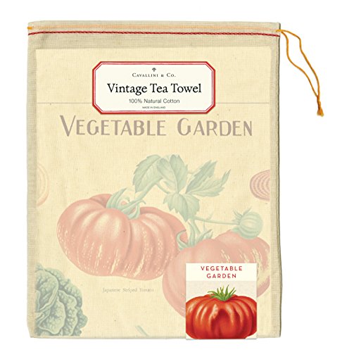 Cavallini & Co. Vegetable Garden Tea Towel