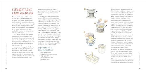 The Homemade Ice Cream Recipe Book: Old-Fashioned All-American Treats for Your Ice Cream Maker