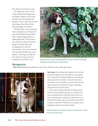 The Dog Behavior Problem Solver: Step-by-Step Positive Training Techniques to Correct More than 20 Problem Behaviors (CompanionHouse Books) Fix Barking, Separation Anxiety, Chewing, Begging, and More