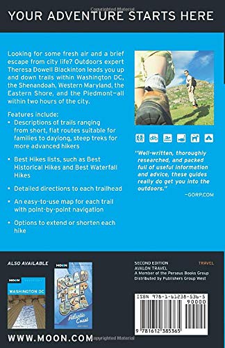 Moon Take a Hike Washington DC: 80 Hikes within Two Hours of the City (Moon Outdoors)