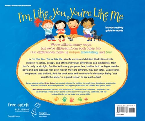 I'm Like You, You're Like Me: A Book About Understanding and Appreciating Each Other
