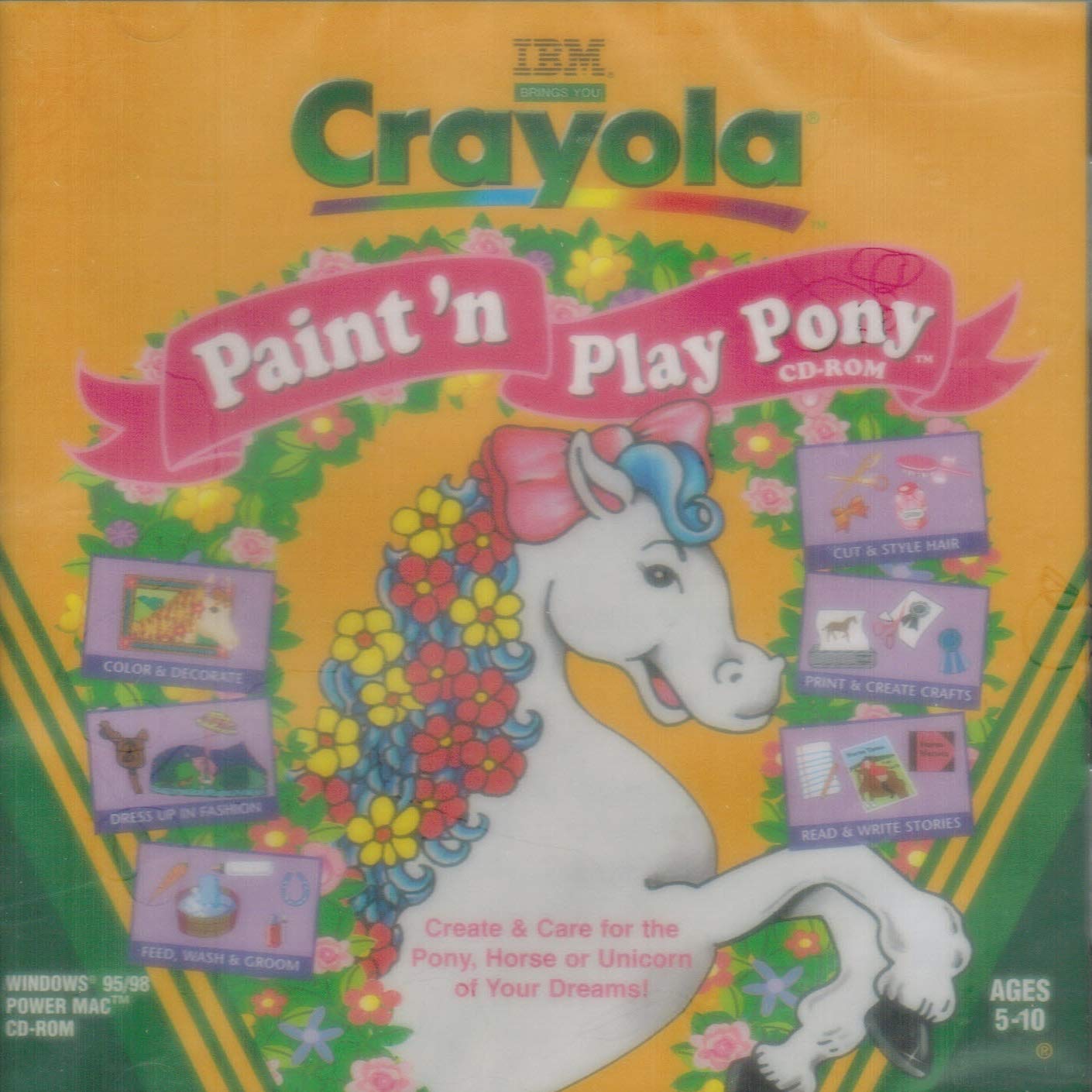 IBM Crayola Paint 'n Play Pony