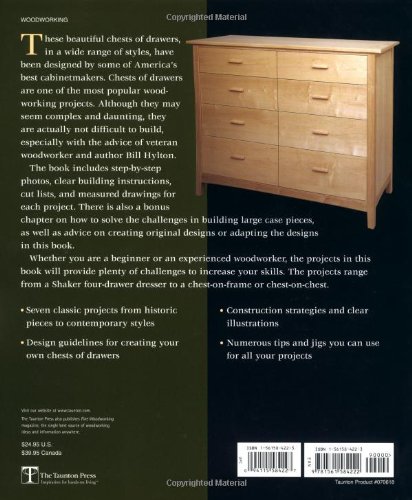 Chests of Drawers: Outstanding Prjs from America's Best Craftsmen (Furniture Projects)