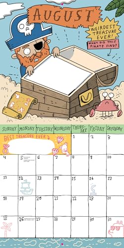 Kid's Awesome Activity Wall Calendar 2024: Includes 300+ Super Fun Stickers!