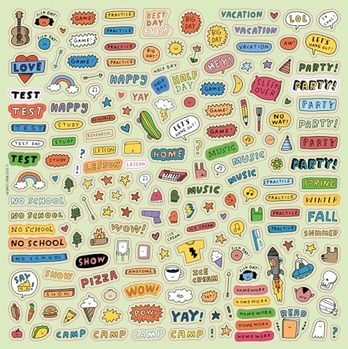 Kid's Awesome Activity Wall Calendar 2024: Includes 300+ Super Fun Stickers!