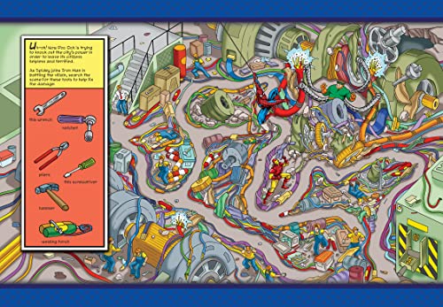 Marvel Spider-man, Avengers, Guardians of the Galaxy, and More! - 3D Look and Find Activity Book! - Iron Man 3D Glasses Included! - PI Kids