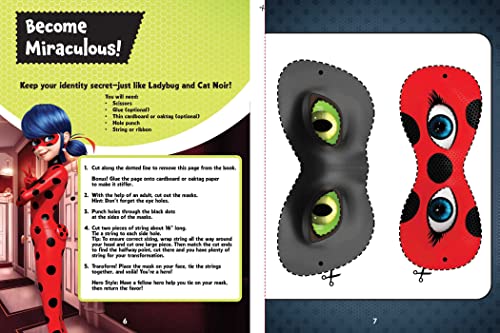 Miraculous: Ultimate Sticker and Activity Book: 100% Official Tales of Ladybug & Cat Noir, as seen on Disney and Netflix!