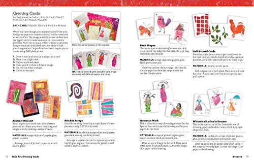 Gelli Arts (R) Printing Guide: Printing Without a Press on Paper and Fabric Using the Gelli Arts (R) Plate (Design Originals) 32 Beginner-Friendly Step-by-Step Projects, Techniques, and Inspiration