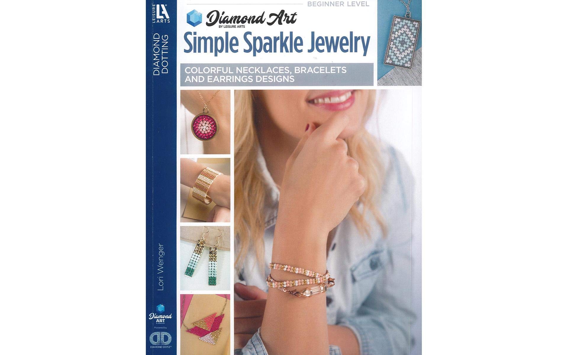 Diamond Art by Leisure Art - Simple Sparkle Jewelry Colorful Necklaces, Bracelets, and Earrings Designs