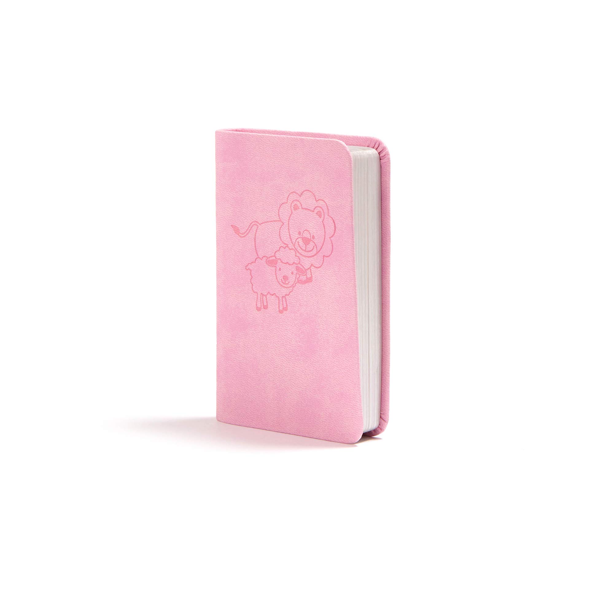 CSB Baby's New Testament with Psalms, Pink Imitation Leather, Red Letter, Presentation Page, Gift Box, Keepsake, Easy-to-Read Bible Serif Type
