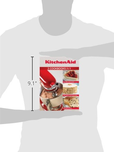 KitchenAid 3 Cookbooks in 1: Pies & Tarts; Cakes & Cupcakes; Breads