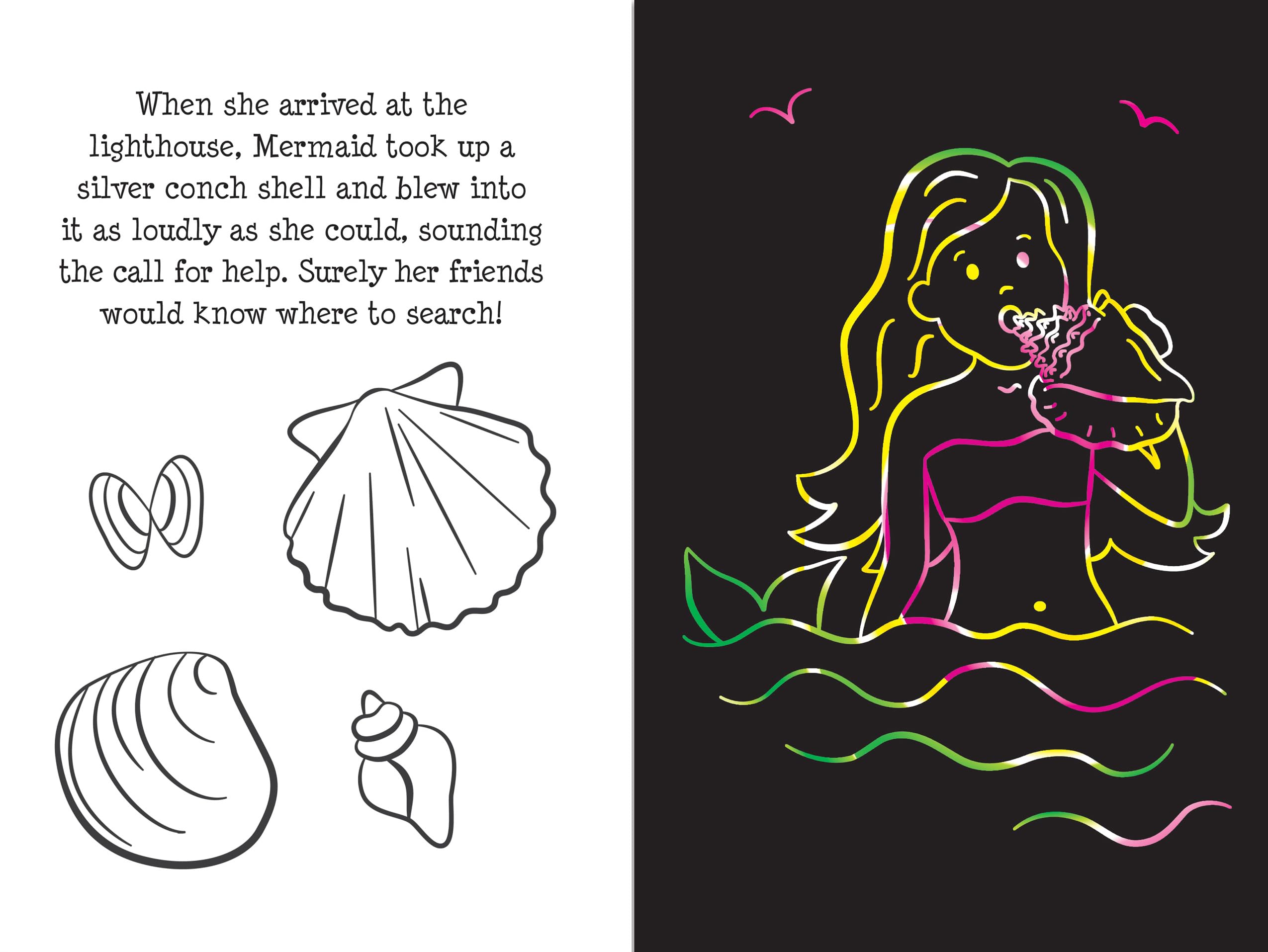 Mermaid Adventure Scratch and Sketch: An Art Activity Book for Artistic Mermaids of All Ages