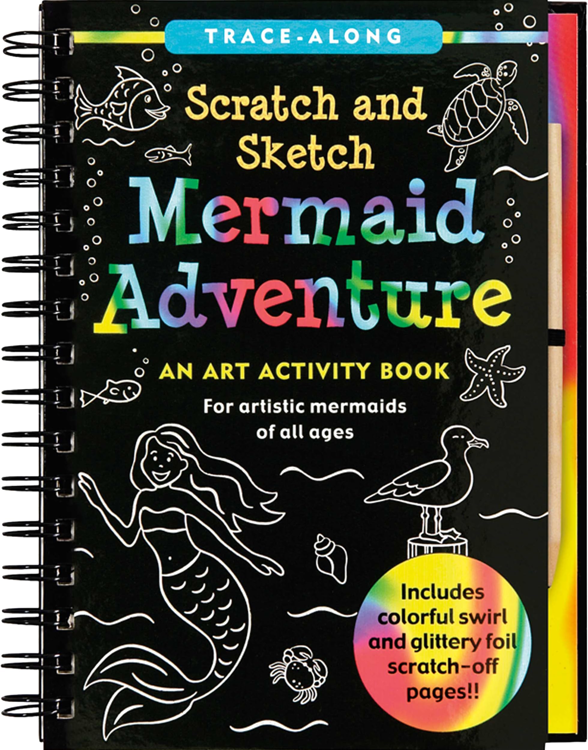 Mermaid Adventure Scratch and Sketch: An Art Activity Book for Artistic Mermaids of All Ages