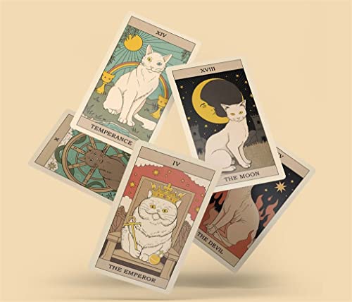 Cats Rule the Earth Tarot: 78-Card Deck and Guidebook for the Feline-Obsessed