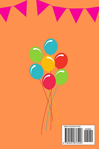 I Am 11 And Awesome!: Orange Purple Balloons - Eleven 11 Yr Old Girl Journal Ideas Notebook - Gift Idea for 11th Happy Birthday Present Note Book ... Stocking Stuffer Filler (Card Alternative)