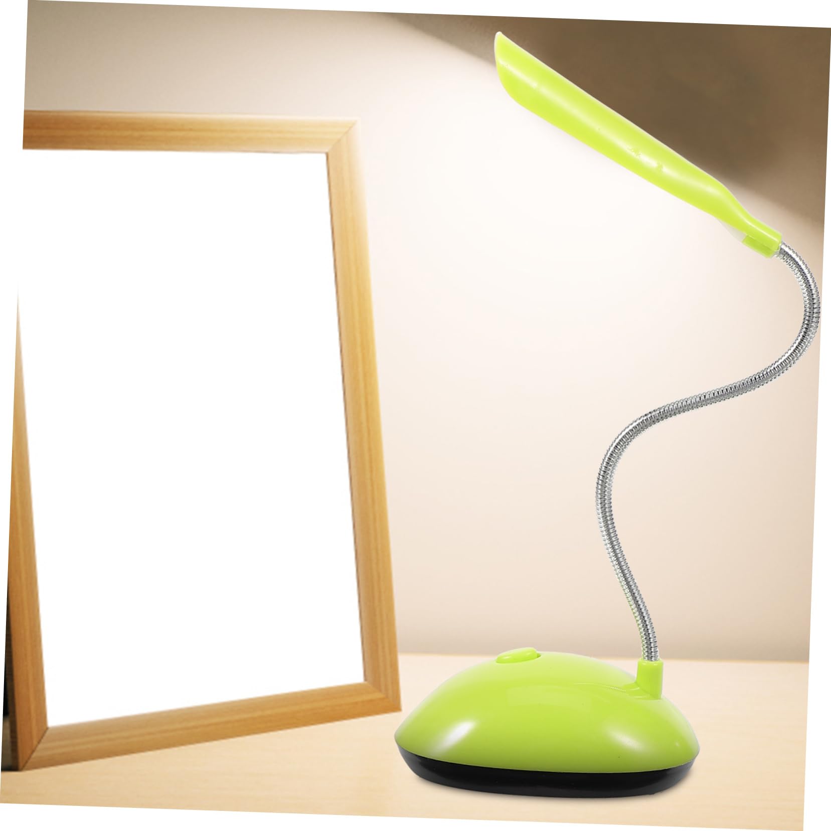 HEALEEP Led Night Lamp for Bedroom Battery Operated Folding Desk Light Portable for Study and Reading