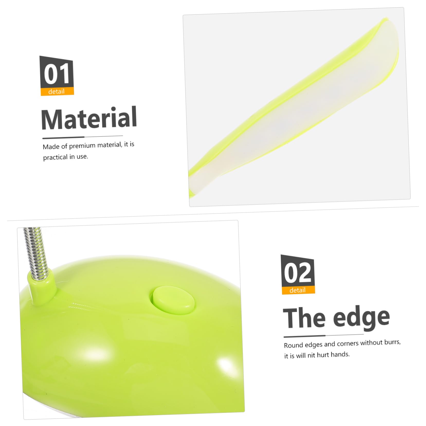 HEALEEP Led Night Lamp for Bedroom Battery Operated Folding Desk Light Portable for Study and Reading