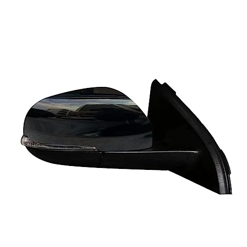 Car Accessories Rearview Mirrors Assembly Compatible With Volvo S60 V60 2011-2018 Auto Heated Folding Cover Turn Signal Reversing Lights (Color : 11 Wire Left)