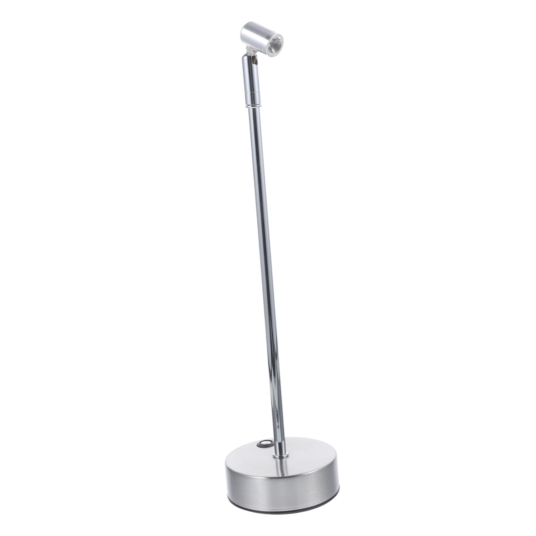 Yardenfun Led Rotating Light Tabletop Bar Spotlight Atmosphere Spotlight Lamp Stainless Steel 1600mah Bar Cafe Study Lamp