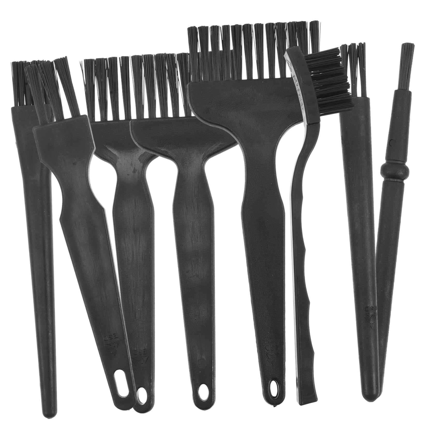 FOMIYES 3sets Razor Cleaner Brush Set Sturdy Non-shedding Brush for Shaver Razor Trimmer Cleaning Supplies 8pcs*3