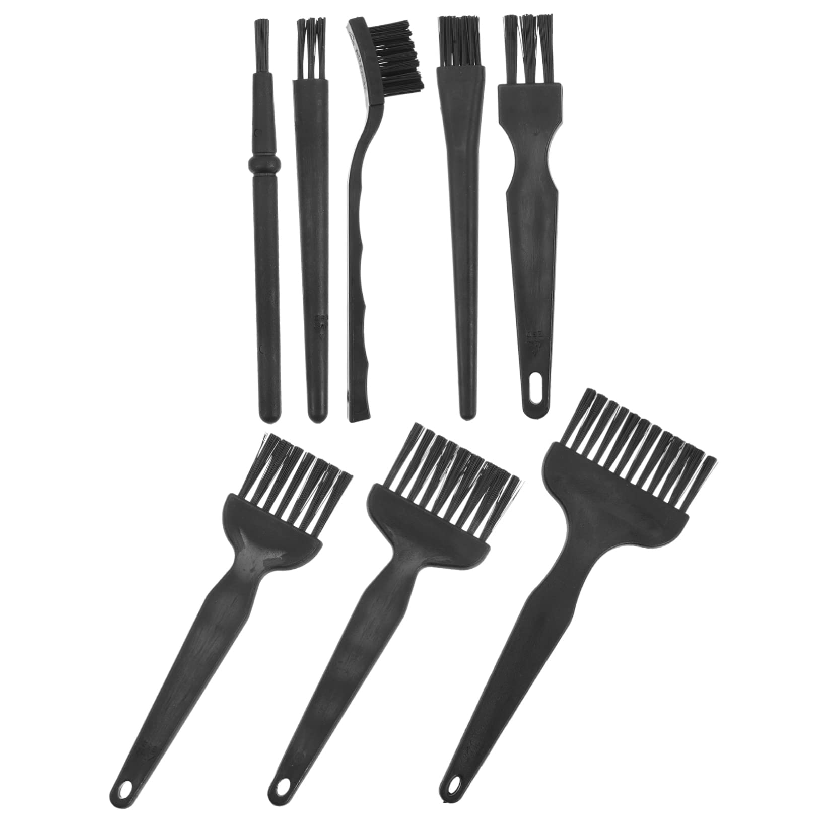 FOMIYES 3sets Razor Cleaner Brush Set Sturdy Non-shedding Brush for Shaver Razor Trimmer Cleaning Supplies 8pcs*3