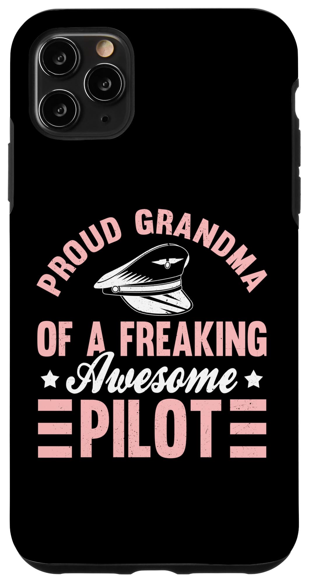 iPhone 11 Pro Max Pilot Airplane Aviator Plane Aviation Grandma Case