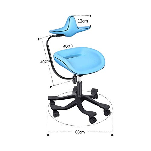 Belgium ZXFDXDP Ergonomic Chair, Adjustable Stool for Home and Office Improve Your Posture with an Angled Seat Thick Comfortable Cushions (Color : Black-JoJo's Bizarre Adventure1)
