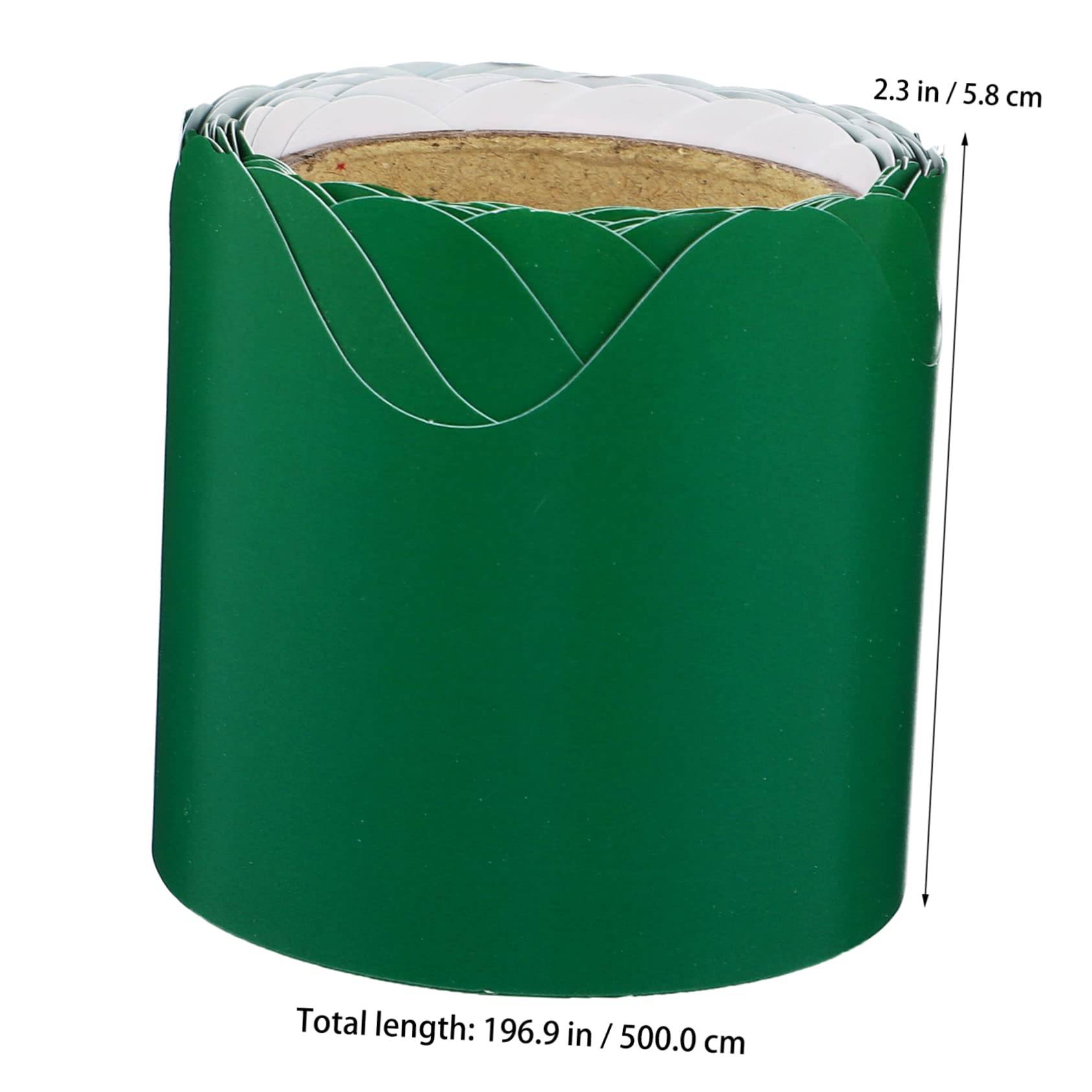 TEHAUX Blackboard Border Trim 5m Roll Whiteboard Trim Bulletin Board Borders Classroom Decoration Cut to Size Easy to Use